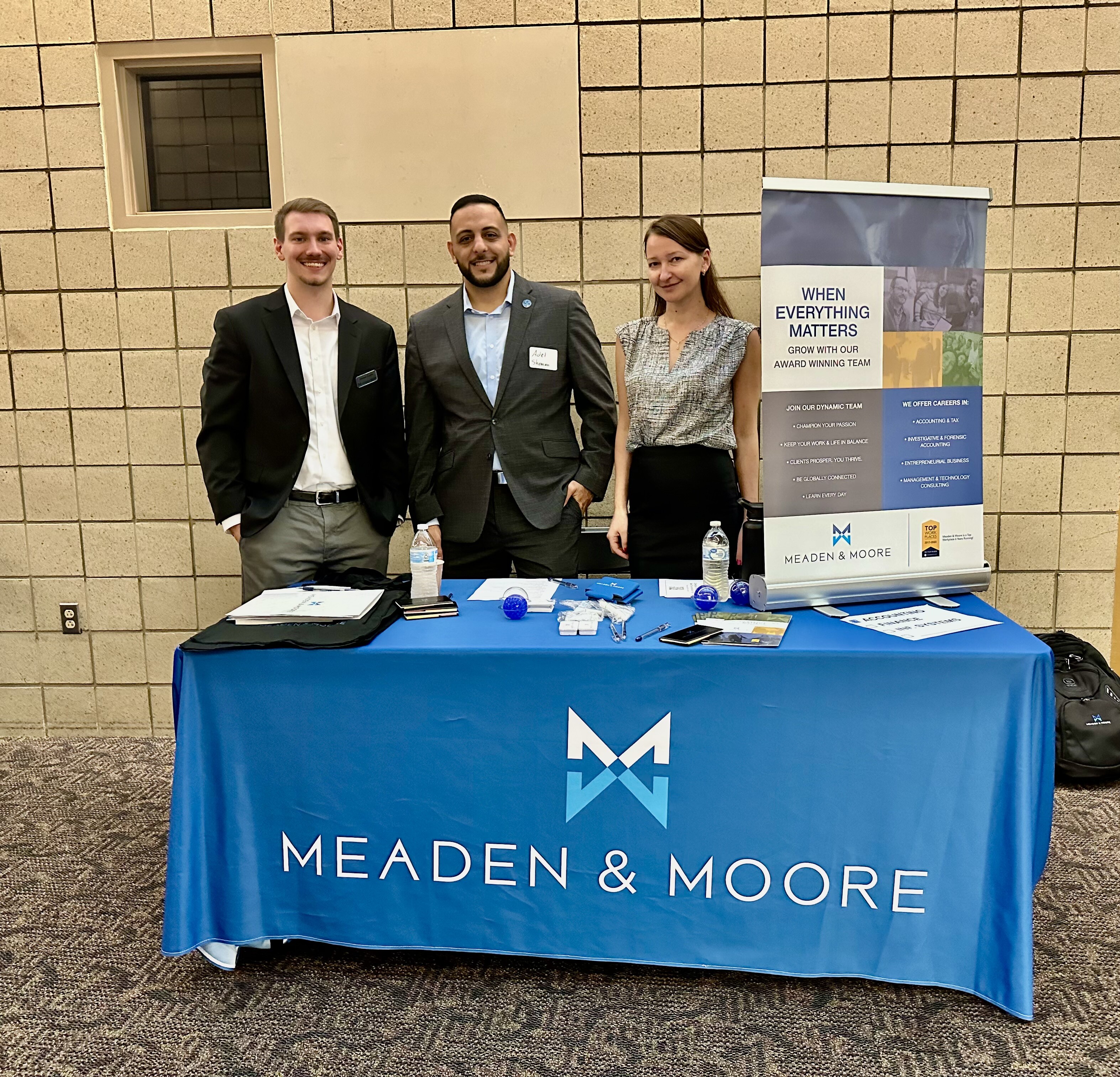 A Night of Networking: Meaden & Moore at CSU Meet the Accountants Night